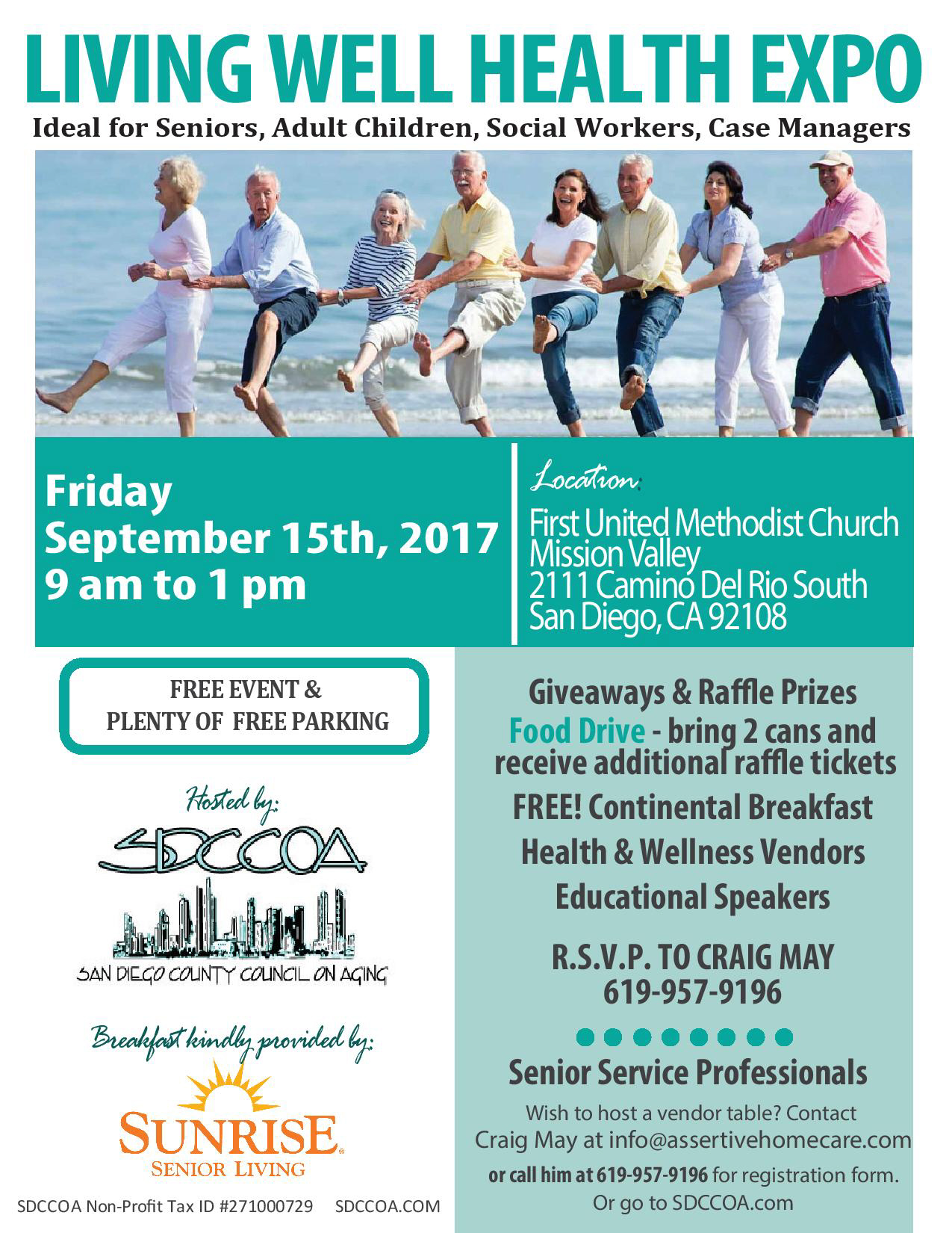 Healthy Lifestyles Event: SCCOA Living Well Health Expo - 7 Memories